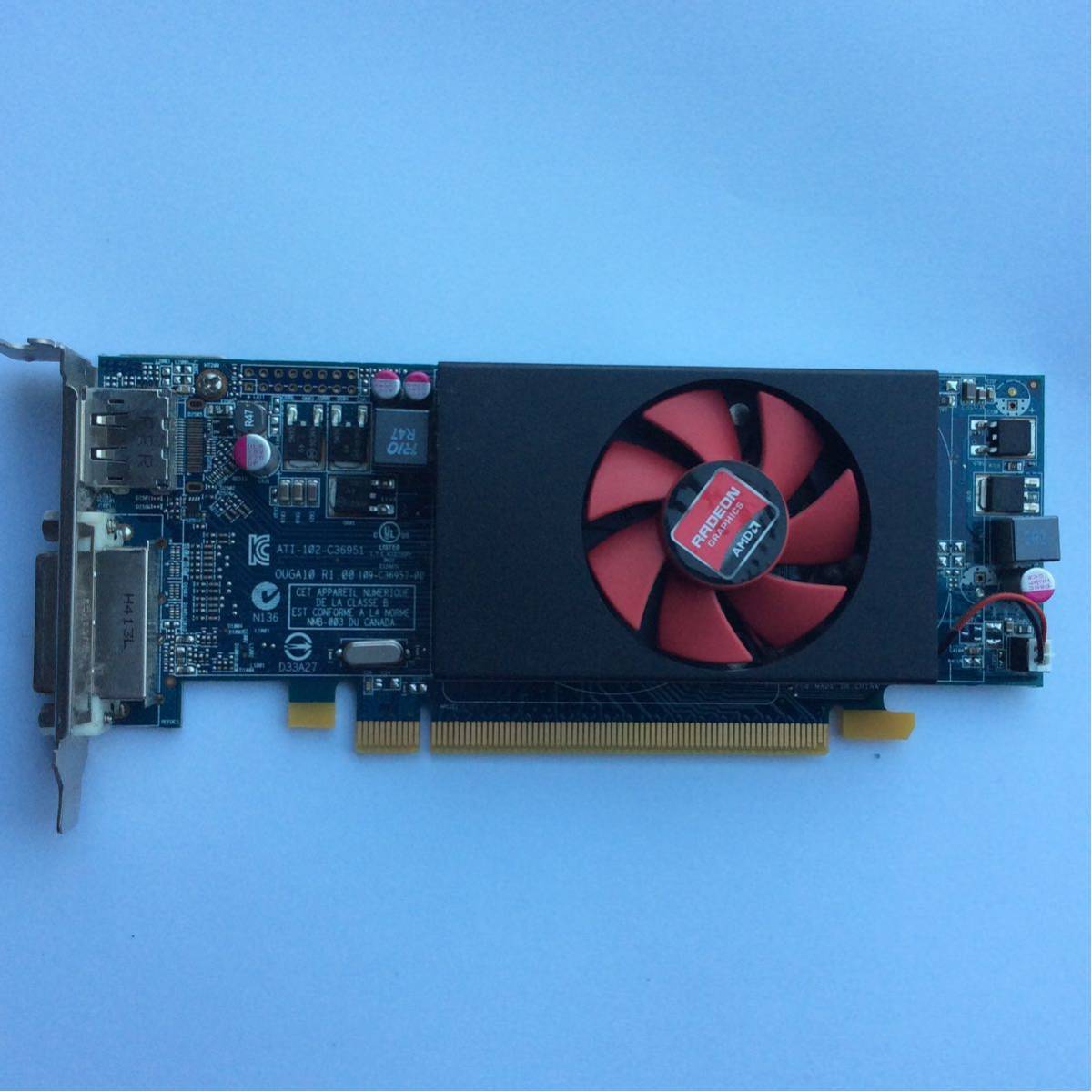 Dell純正搭載 AMD Radeon 1GB OUGA11 REV:1.01 Video Card ロープロの落札情報詳細 - ヤフオク落札 ...
