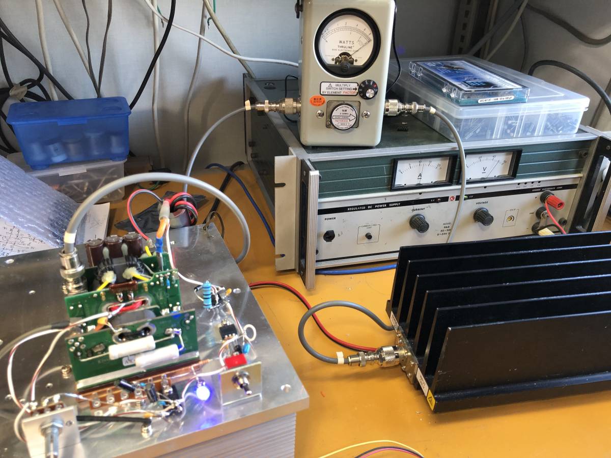 HF帯3.5～29MHz 400W 業務用リニアアンプ基板ユニットSD1728-pp 資料付き！の落札情報詳細 - ヤフオク落札価格検索 オークフリー