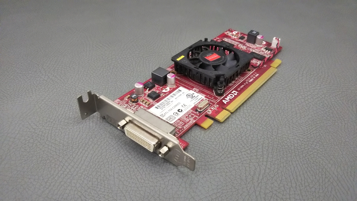 AMD Radeon HD 8350 1GB(16x PCIe) デュアルモニター対応 分岐ケーブル/ドライバーCD付き グラフィックカードの ...