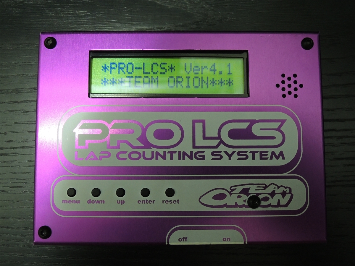 PRO LCS （測るんジャー同等品）純正ポンダー・スタンド・PCケーブル付き 中古 ラジコン RC TEAM ORION LAP COUNTING SYSTEM Hakarunjerの落札 ...