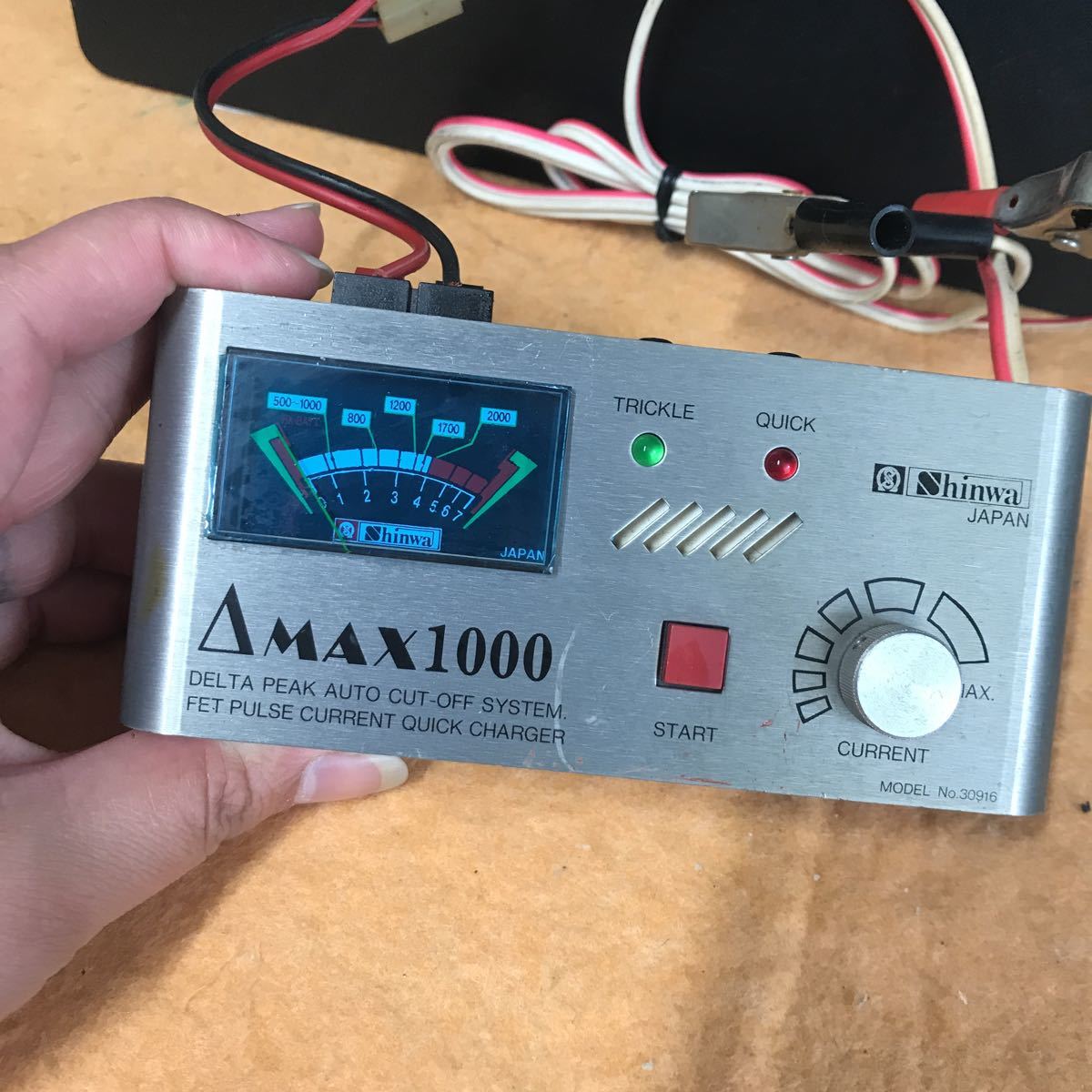 「L01241624」Shinwa MAX1000 急速充電器 30916 DELTA PEAK CUT-OFF SUSTEM FET ...