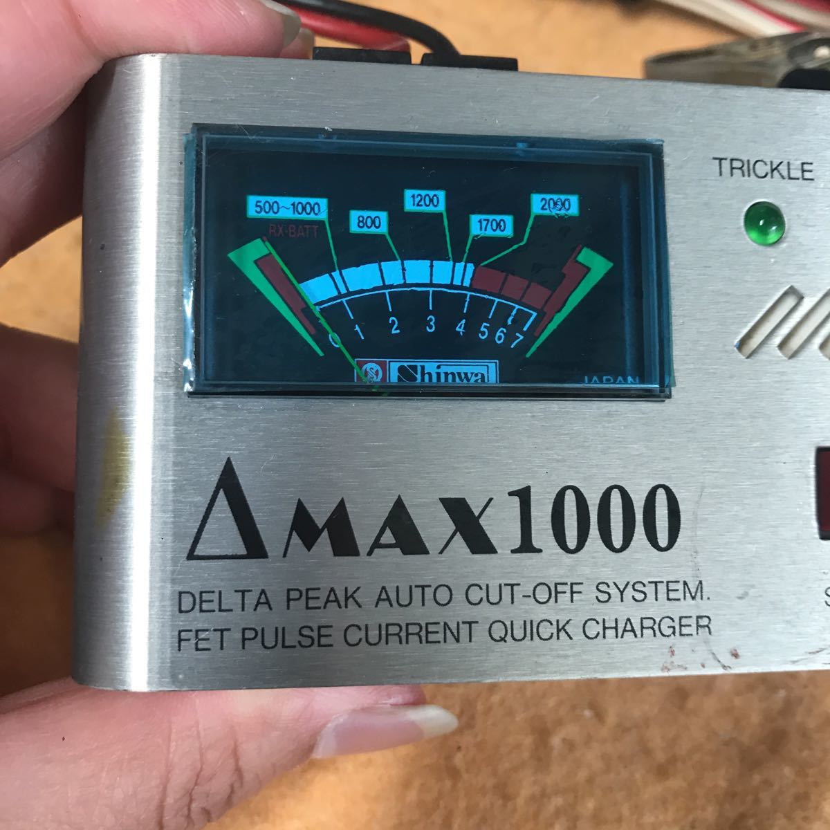 「L01241624」Shinwa MAX1000 急速充電器 30916 DELTA PEAK CUT-OFF SUSTEM FET ...