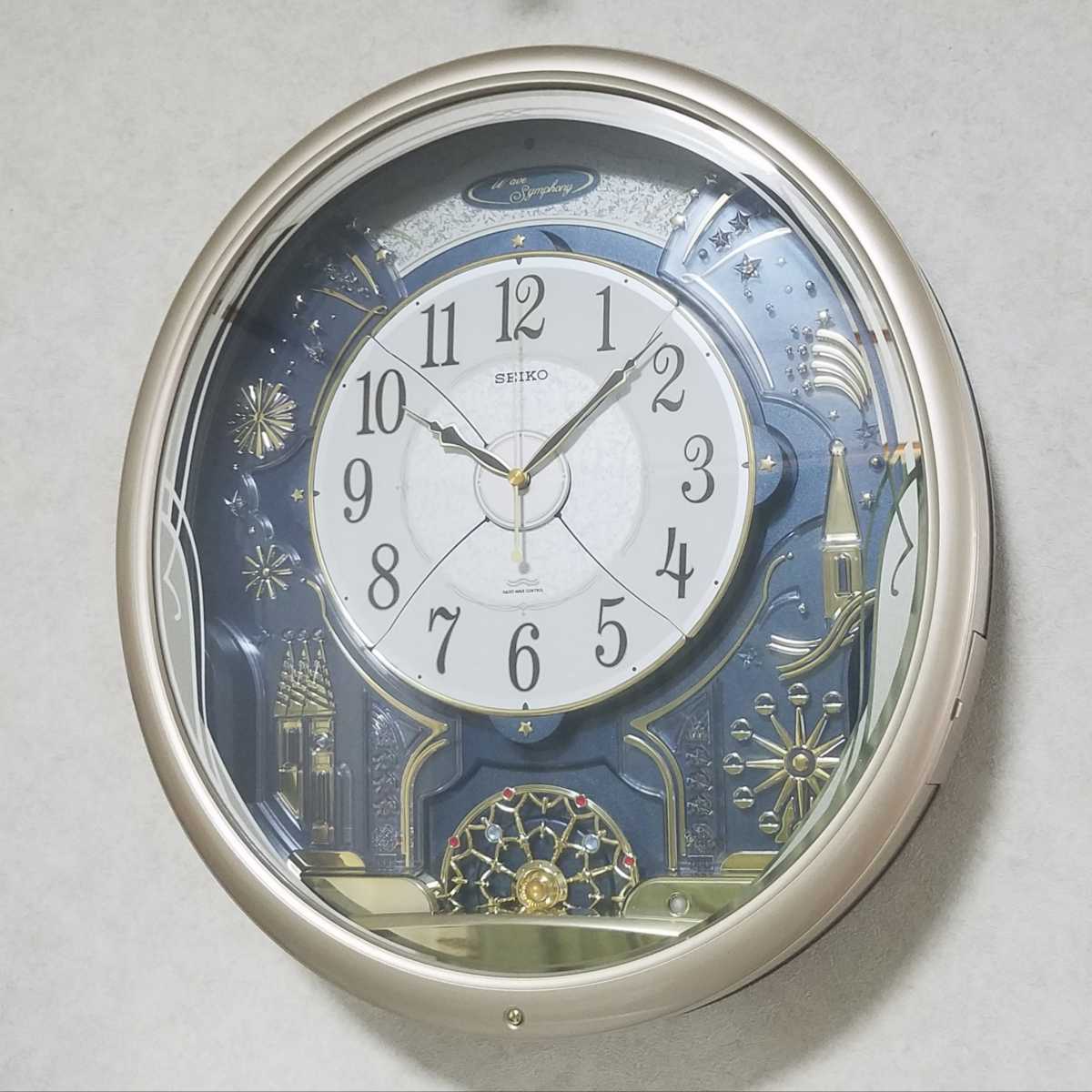 【専用】SEIKO WaveSymphony RE561S からくり時計 掛け時計 メロディ時計 高音質Hi-Fi音源メロディ6曲搭載 ...