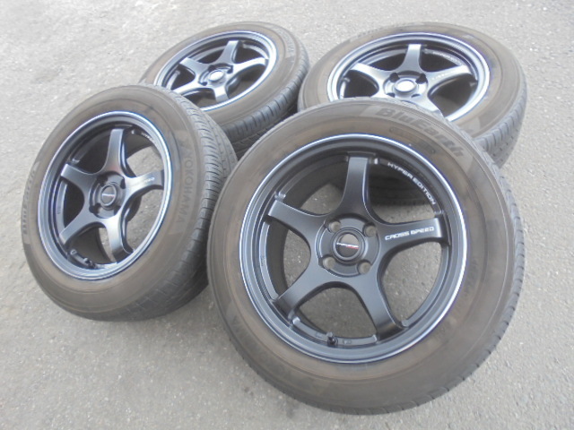 【新品】新作 クロススピード CR5 15インチ 7J+28 4-100 185/60R15 カローラアクシオ フィールダー ヴィッツ フィット シャトル スイフト の落札情報詳細 ...