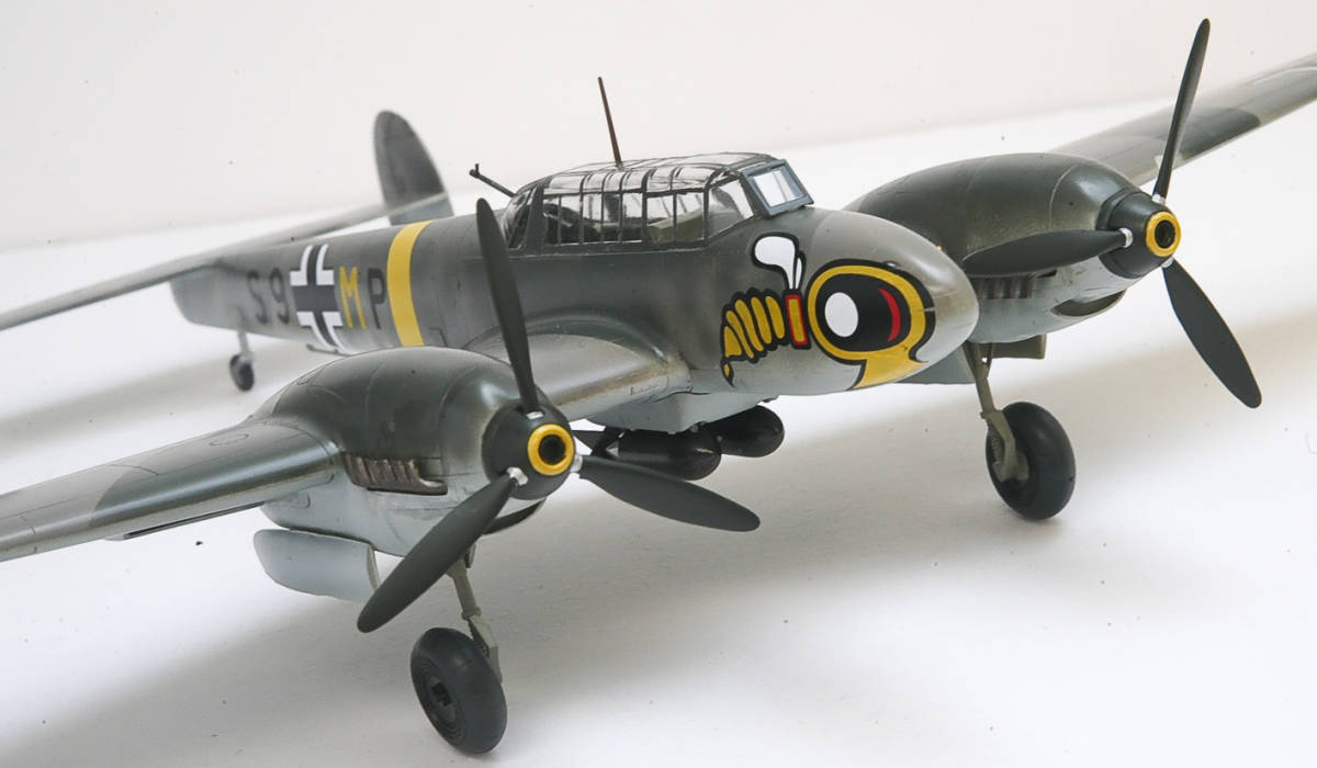 メッサーシュミットBf110 E-1 6. / ZG1 1/48完成品の落札情報詳細 - Yahoo!オークション落札価格検索 オークフリー