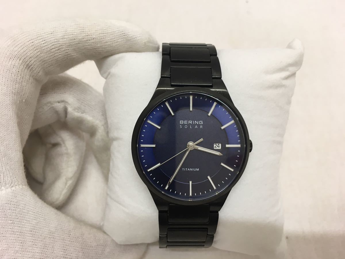【E619】BERING SOLAR メンズ腕時計 15239-727の落札情報詳細 - ヤフオク落札価格検索 オークフリー