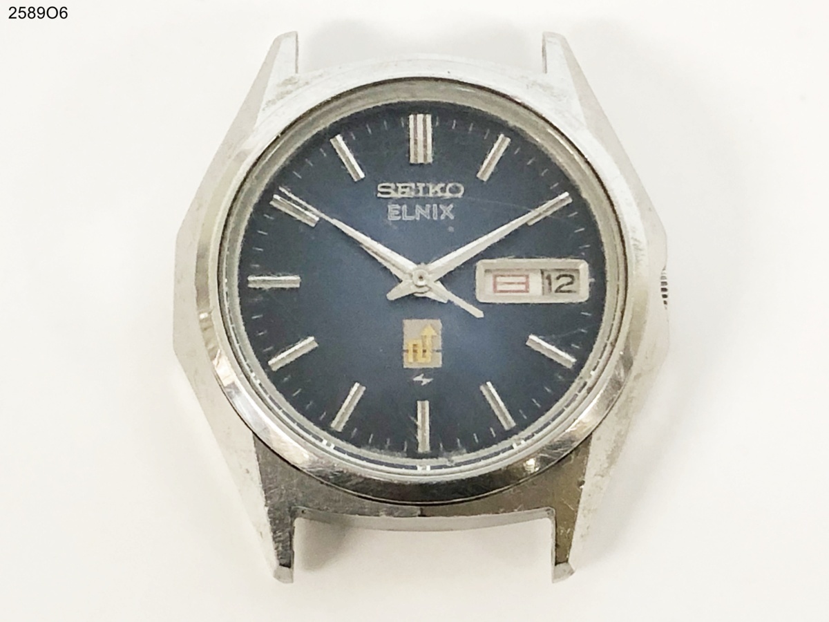 ★SEIKO セイコー ELNIX エルニクス 0702-7070 16石 メンズ 電磁テンプ 腕時計 デイデイト 3針 本体のみ ...