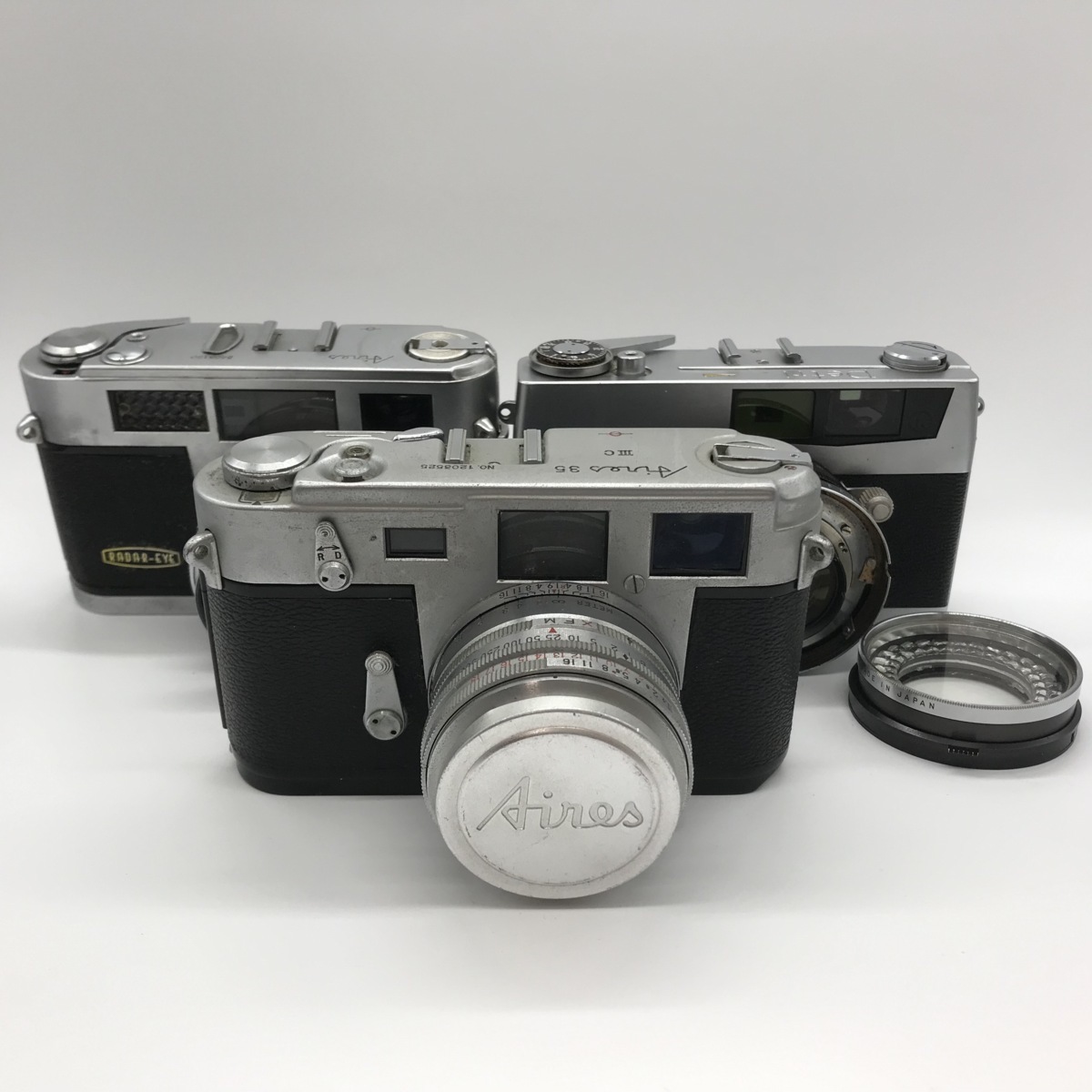 Aires 35 ⅢC アイレス35 3C / Aires Radar-Eye アイレス レーダーアイ / Petri 7 ペトリ7 ジャンク ...