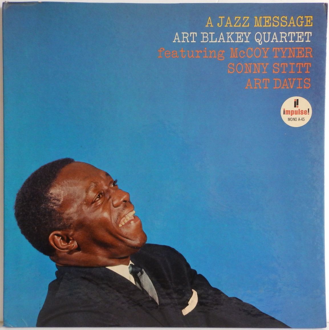 23009295;【廃盤】MONO 完全 オリジナル Van Gelder 刻印 US盤 ART BLAKEY A jazz message ...