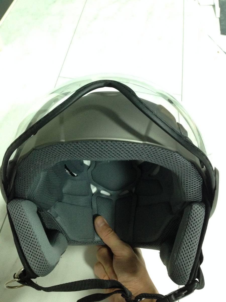 【送料無料】CEPTOO セミジェットヘルメット CZ-706 ガンメタ セプトゥー オープンフェイス 125cc以下専用 の落札情報詳細 - Yahoo!オークション落札価格検索 オークフリー