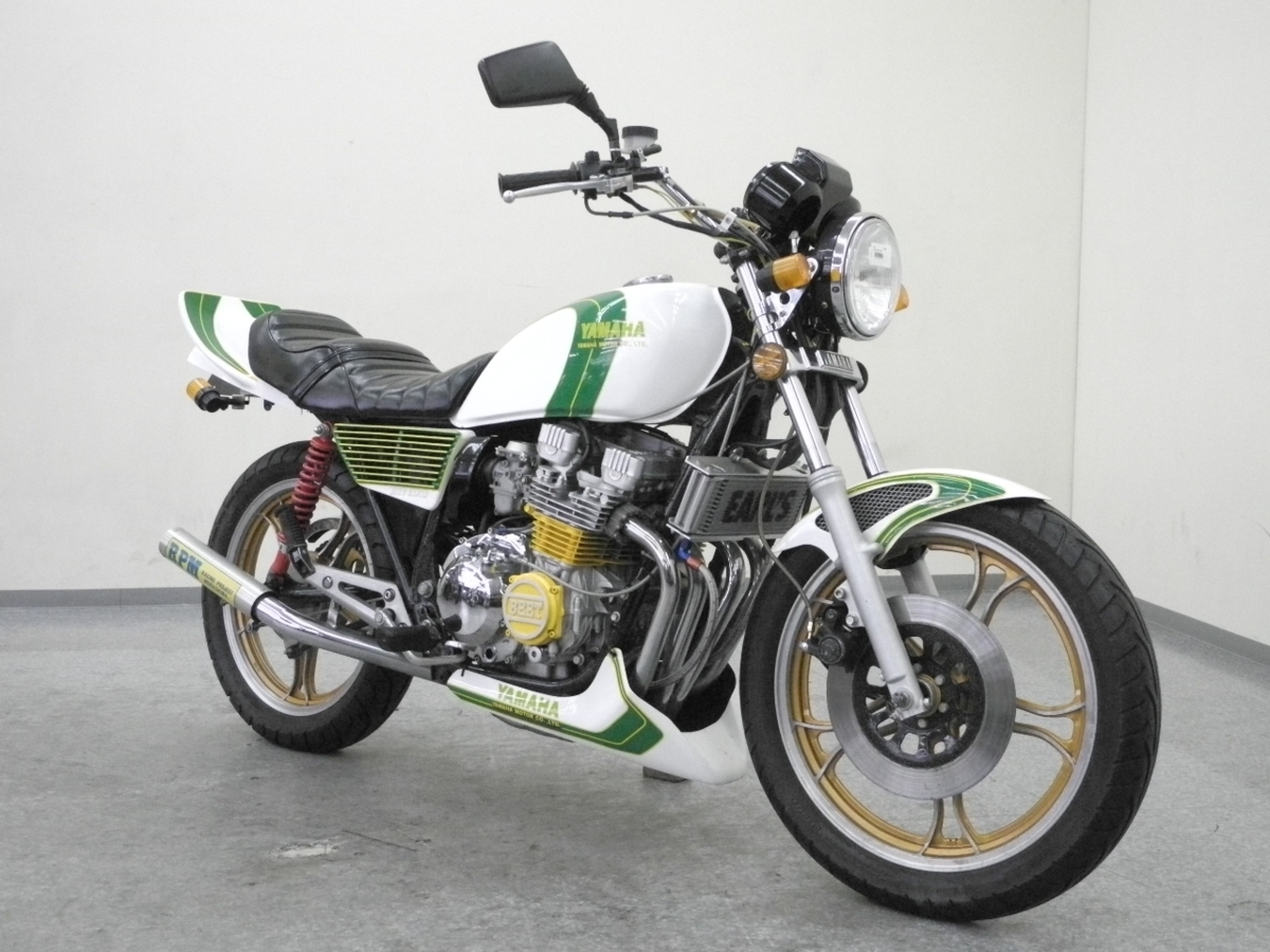 ヤマハ XJ550 【動画有】ローン可 車検残有 2022年6月まで 400cc登録 エンジン乗せ換え 現車確認要予約 XJ400D 旧車 ...