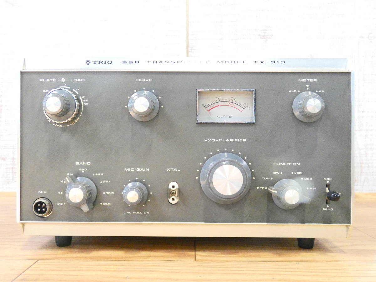 TRIO トリオ TX-310 真空管式 オールバンド SSB トランスミッター 送信機 アマチュア無線 ※通電OK ジャンクの落札情報詳細 ...