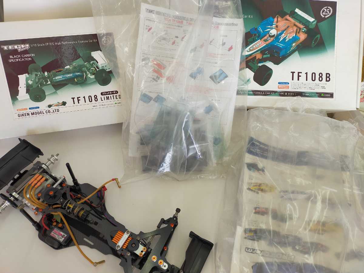 【新品】送料無料 TECH F1 TF108 メカ付き 新品 未使用 テックレーシング TF-108 TACH RACING TRF ...