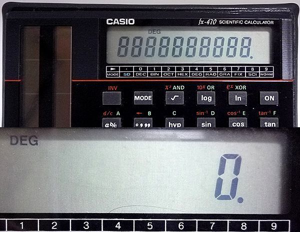 CASIO FX-470 関数電卓 折りたたみ式 日本製 本体のみ ジャンク 送料無料の落札情報詳細 - ヤフオク落札価格検索 オークフリー