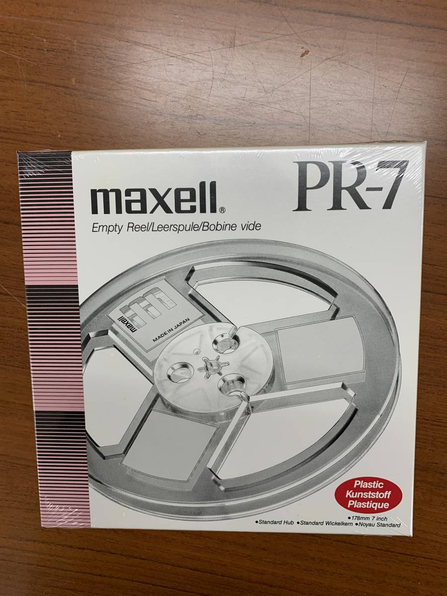 【新品】オープンリール 空リール maxell PR-7 の落札情報詳細 - ヤフオク落札価格検索 オークフリー