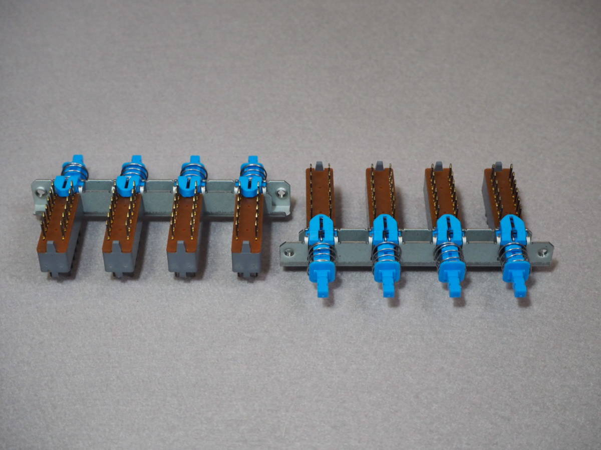 【新品】プッシュスイッチ、アルプス電気 SPUシリーズ 4回路2接点-4連(非連動) 2個 の落札情報詳細 - Yahoo!オークション落札価格検索 オークフリー