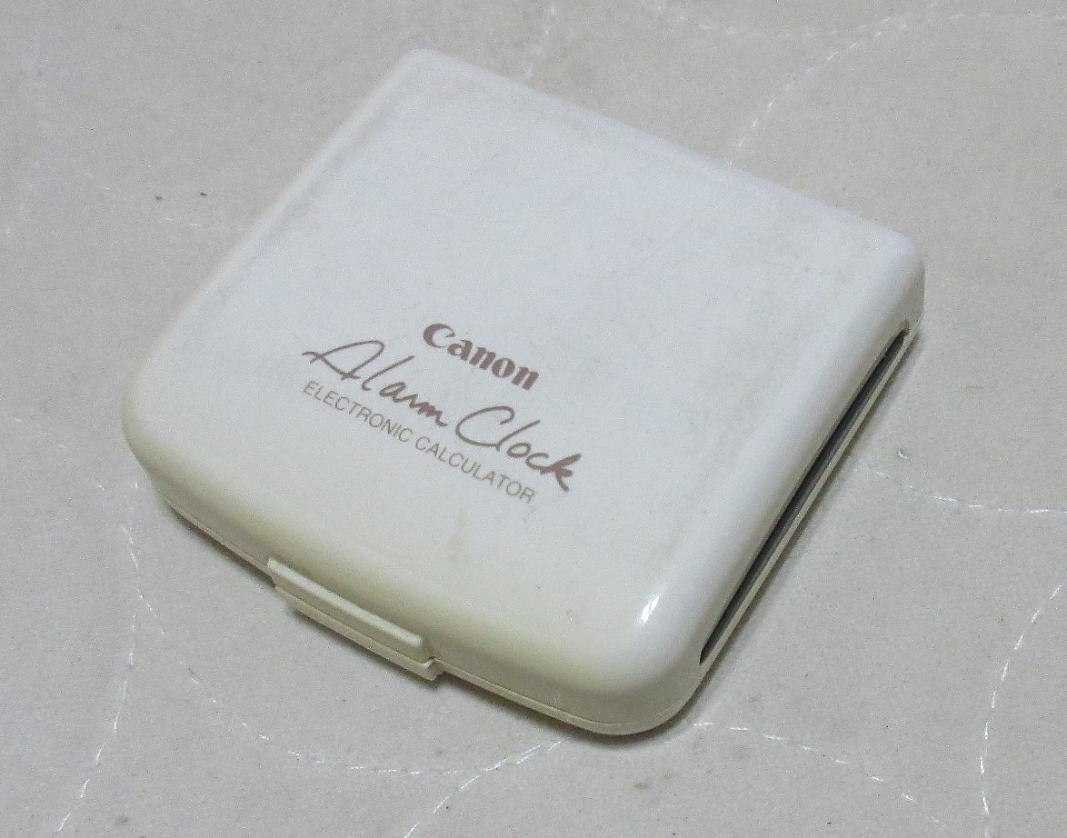 時計機能搭載電卓 CANON CC-10 1993年発売 の落札情報詳細 - ヤフオク落札価格検索 オークフリー