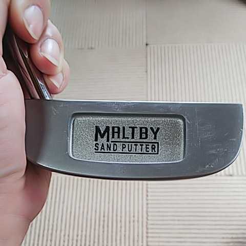 729n8★MALTBY モルトビー SAND PUTTER サンドパター チッパー グリップ GOLF PRIDE 約35インチ 右利き用 ...