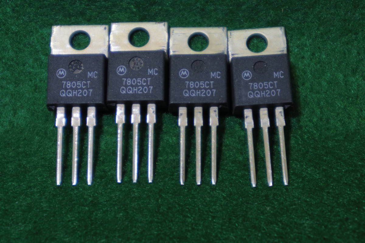 【新品】MC7805CT モトローラ 3端子ポジレギュレーター IC [366Pp/263328M] Motorola Voltage ...