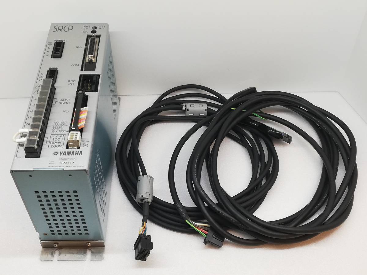 【やや傷や汚れあり】[中古] YAMAHA 単軸コントローラ SRCP 05A ロボット コントローラ ヤマハの落札情報詳細 - ヤフオク落札価格検索 オークフリー