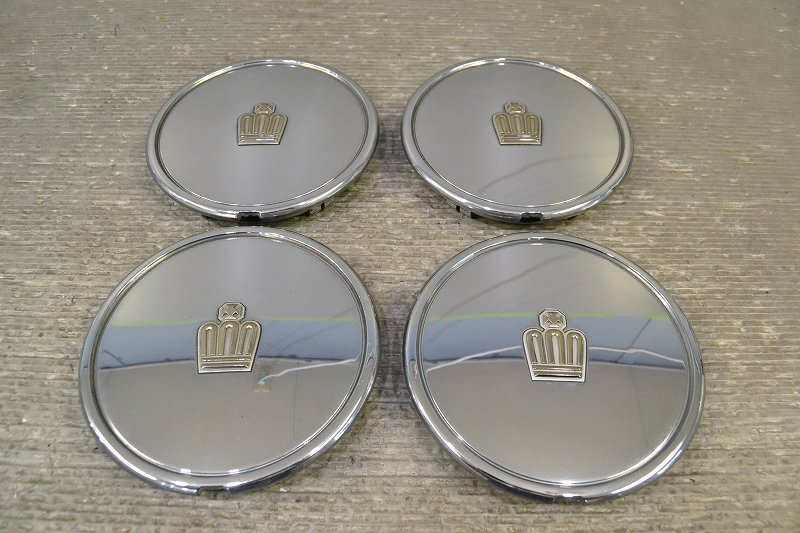 クラウン コンフォート 中期(YXS10) 純正 破損無 メッキセンターキャップ ホイール センターキャップ 1台分セット 42603 ...