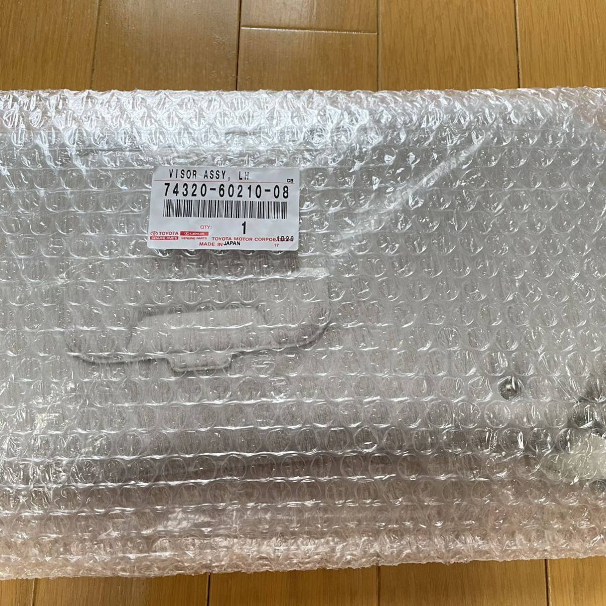 【送料込】78プラド フロントバイザー 運転席 74310-60270-A0トヨタ純正 の落札情報詳細 - Yahoo!オークション落札価格 ...