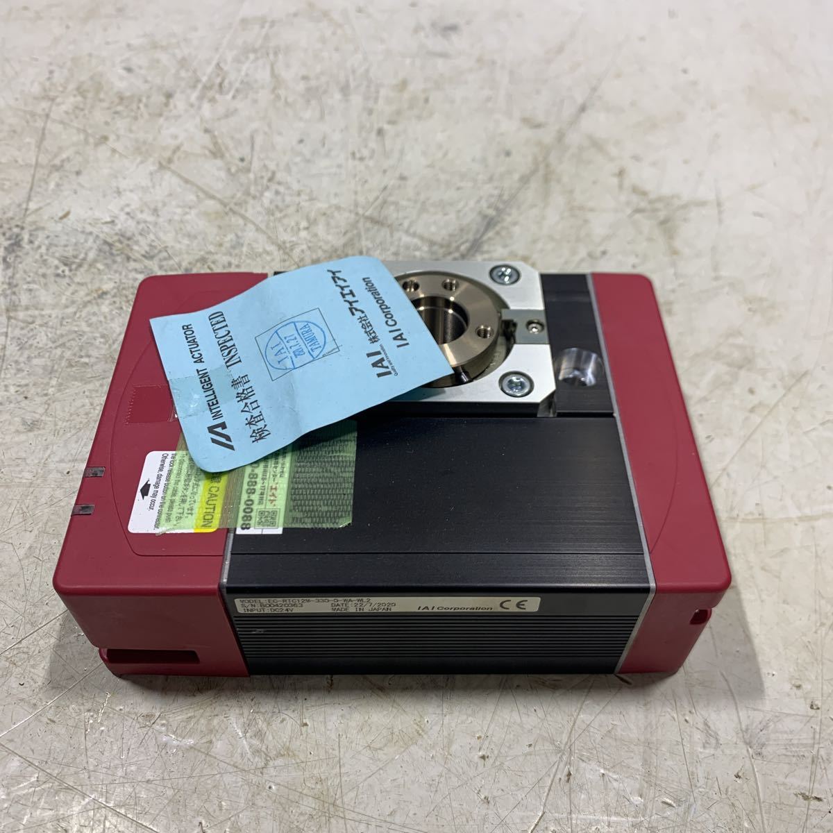 GB-1588 EC ELECYLINDER IAI Model：EC-RTC12M-330-0-WA-WL2 DATE：22/7/2020 Model：IABL3827 ジャンクの落札情報 ...