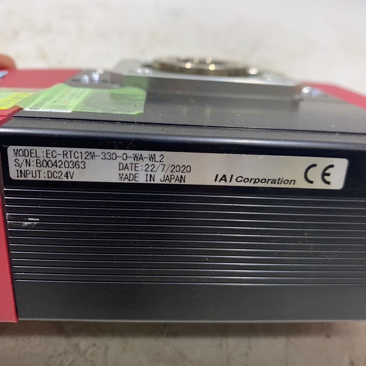GB-1588 EC ELECYLINDER IAI Model：EC-RTC12M-330-0-WA-WL2 DATE：22/7/2020 Model：IABL3827 ジャンクの落札情報 ...
