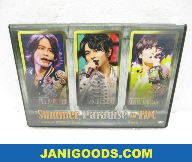 Sexy Zone DVD Summer Paradise in TDC 【美品 同梱可】ジャニグッズの落札情報詳細 - Yahoo!オークション落札価格検索 オークフリー