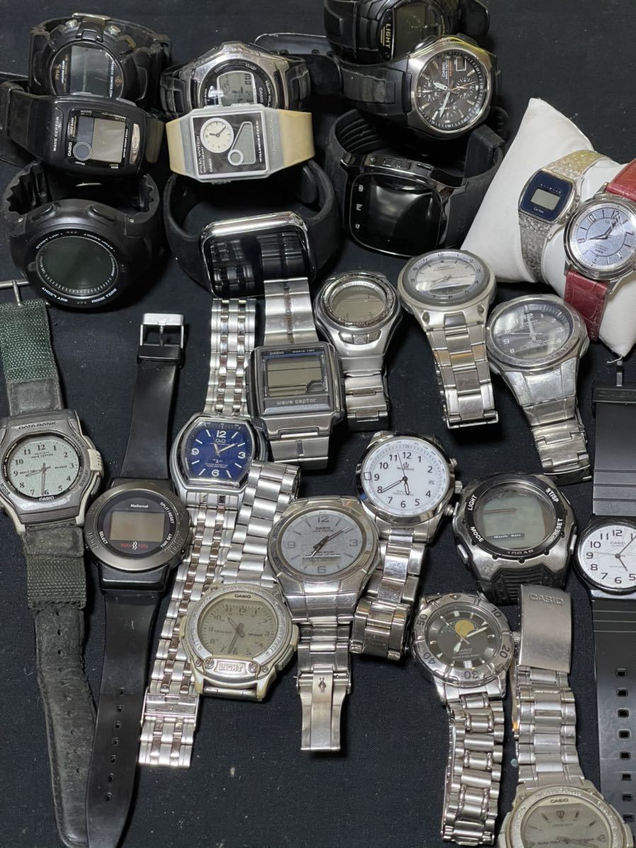 1円～まとめ売りCASIO カシオ WAVE CEPTOR TWINCEPT TOUGH SOLAR DATA BANK RADIO ...