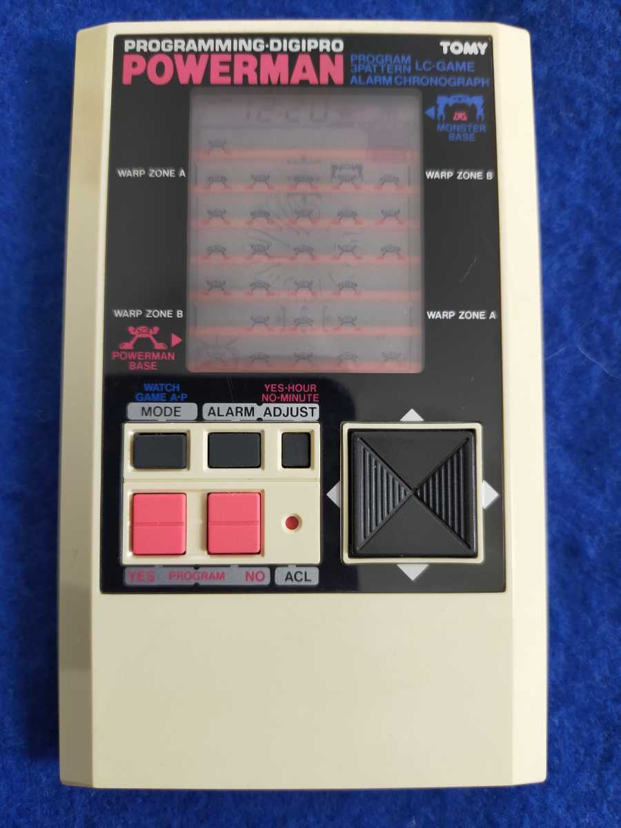 【傷や汚れあり】ゲームウォッチGW 「TOMY POWERMAN 」トミー パワーマン 中古の落札情報詳細 - ヤフオク落札価格検索 オークフリー
