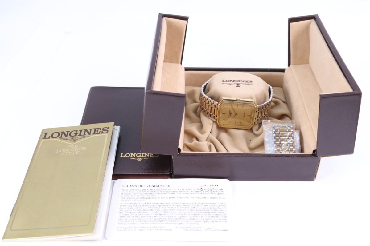 【やや傷や汚れあり】LONGINES ロンジン L240.2 メンズ クォーツ ゴールドカラー 腕時計 アンティーク 1074-Aの落札情報詳細 - Yahoo!オークション落札価格検索 オークフリー