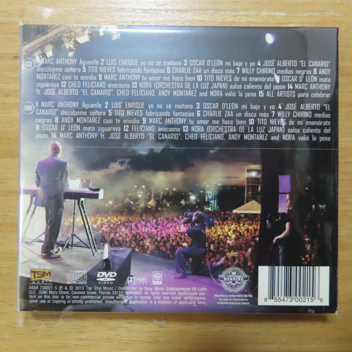 【やや傷や汚れあり】41004526;【CD+DVD】SALSA GIANTS / RECORDED LIVE AT CURACAO ...