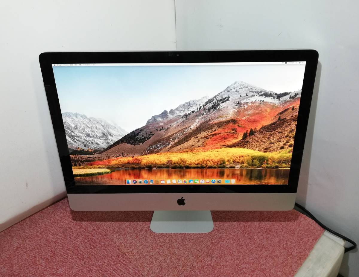 【傷や汚れあり （詳細）】iMac 27インチ Mid 2011 APPLE A1312 Core i5-2500S 2.7GHz/16GB ...