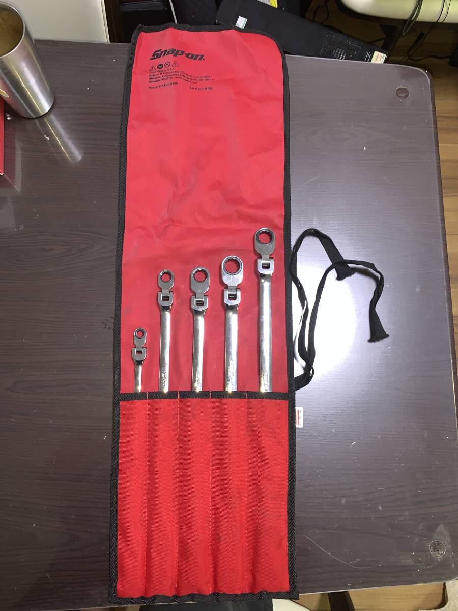 【未使用に近い （詳細）】Snap-on(スナップオン) XFRM705 ダブルフレックス ラチェッティングレンチセット の落札情報詳細 ...