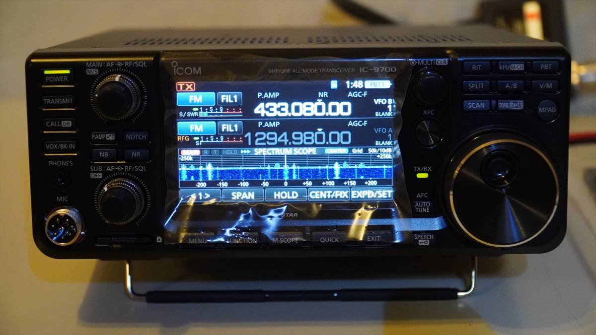 【目立った傷や汚れなし （詳細）】ICOM IC-9700 EME仕様 144/430/1200MHz(100w/75w/10w) SDカード付の落札情報詳細 - ヤフオク落札価格検索 オークフリー