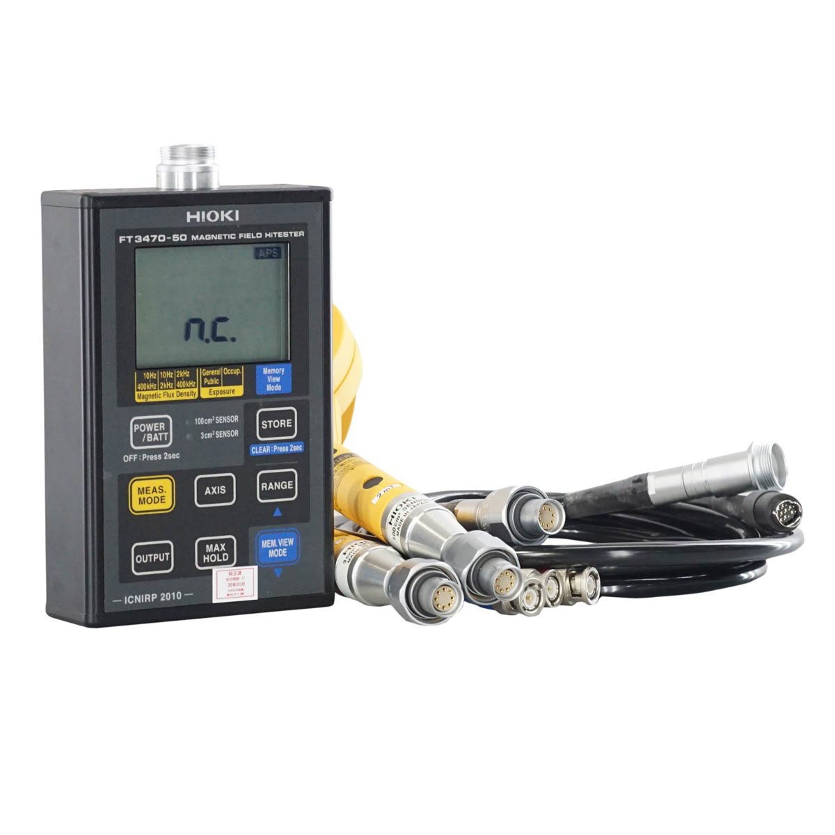 【やや傷や汚れあり】[DW]USED 8日保証 01/2019CAL HIOKI FT3470-50 MAGNETIC FIELD ...