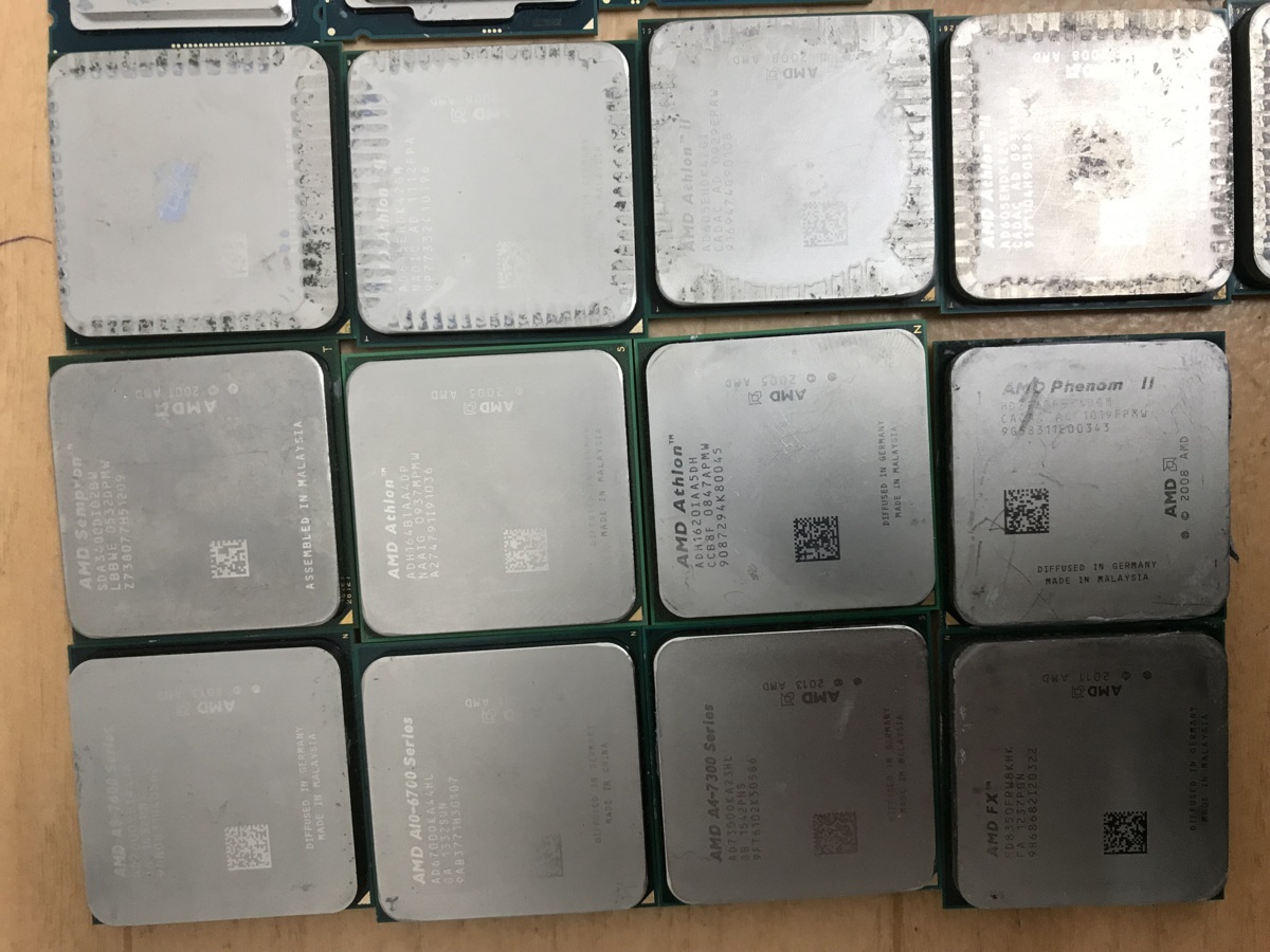 【傷や汚れあり】CPU AMD A10-6700 A8-7600 A4-7300 AMD SEMPRON 2011 AMD AthlonⅡ ...