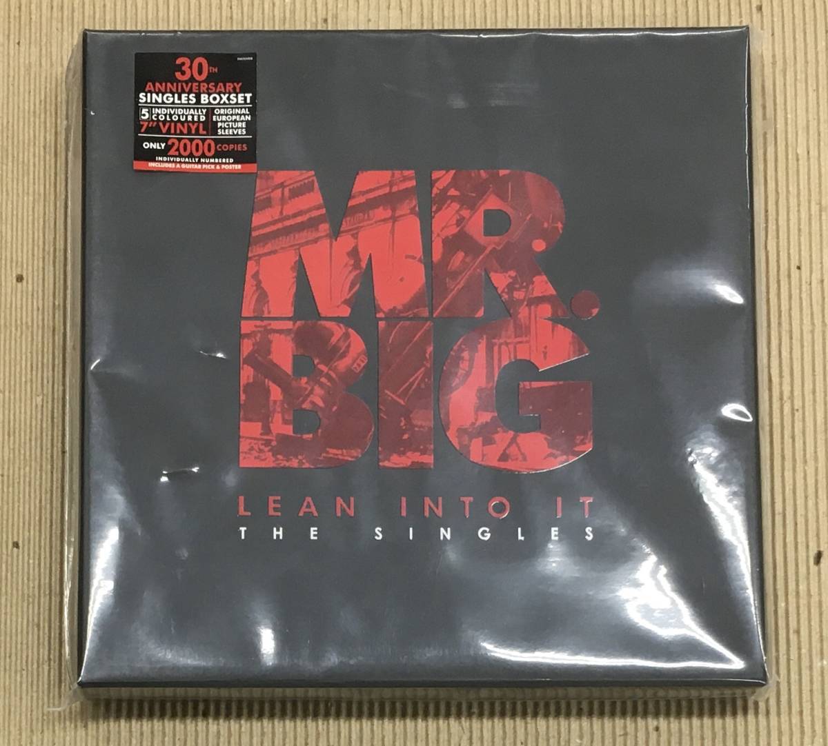 【未使用】EP MR.BIG Lean Into It - The Singles 30th Anniversary Edition EVO7035BOX 輸入盤 限定2000セット ...