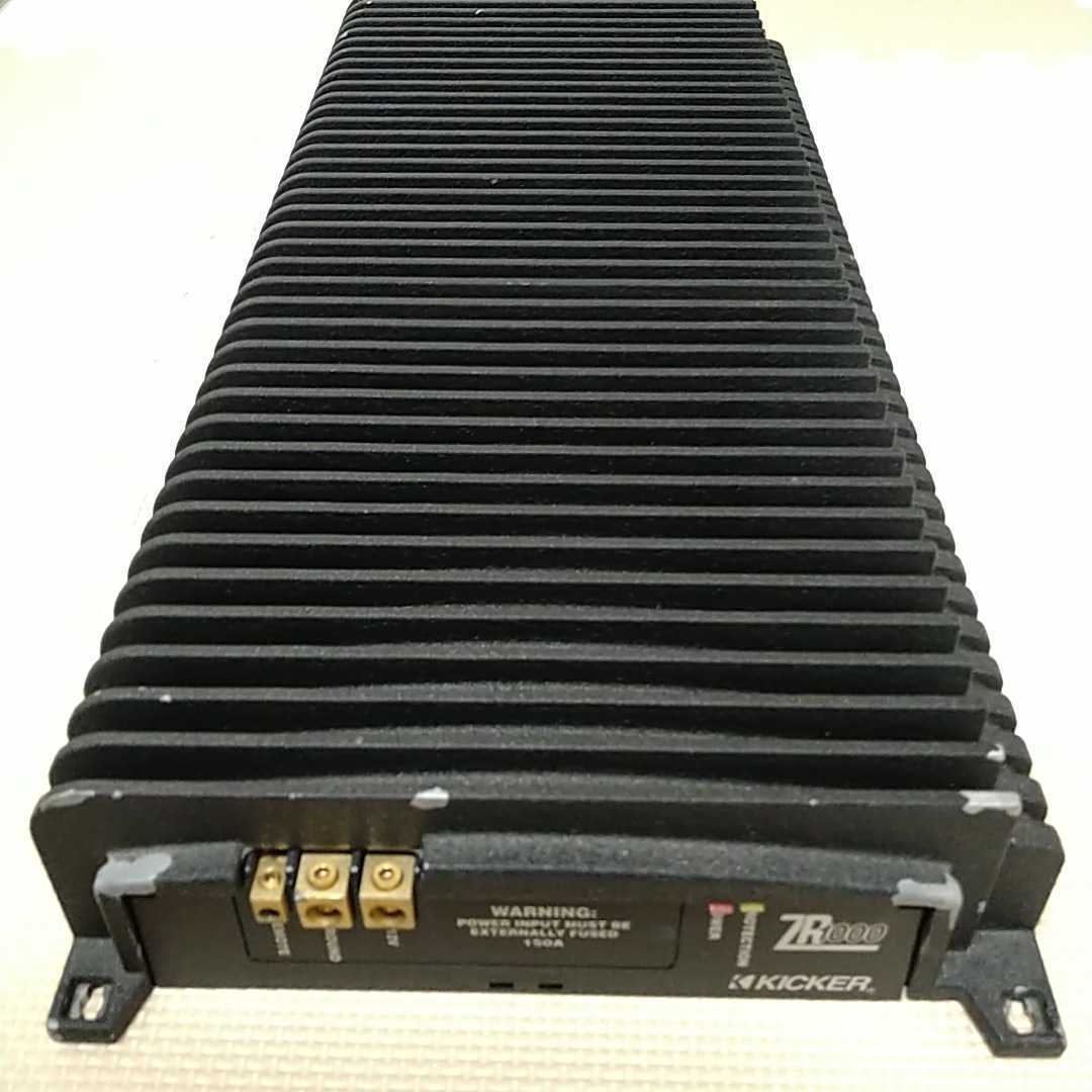 【全体的に状態が悪い】②KICKER キッカー ZR1000の落札情報詳細 - ヤフオク落札価格情報 オークフリー