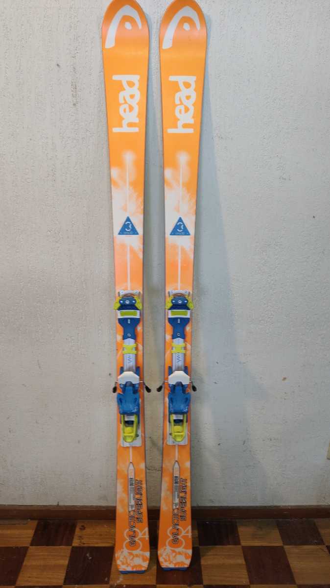 ★HEAD C140 carbon jacket 149cm〔ヘッド スキー板〕TYROLIA superlight SL10 ビンディング ...