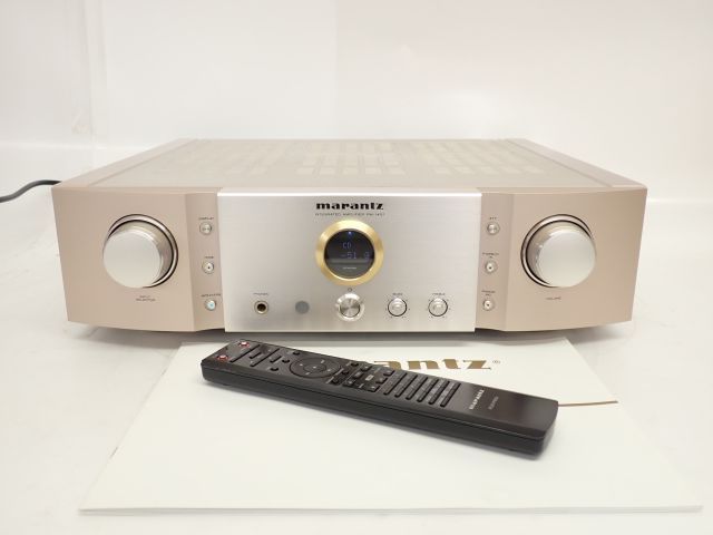 ★marantz★マランツ PM700 プリメインアンプ ステレオ オーディオ イコライザー内蔵 70W+70W 通電OK 中古現状品 ...