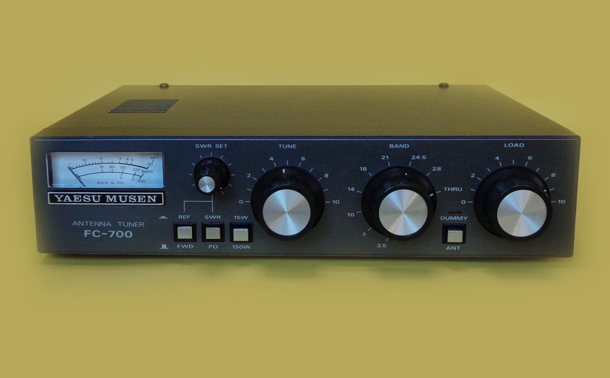 YAESU FC-707 アンテナチューナー+ダミーロード 超美品 保存品 動作確認済み 取扱説明書付属 の落札情報詳細| ヤフオク落札価格 ...