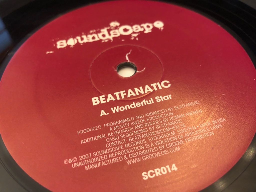 【やや傷や汚れあり】12”★Beatfanatic / Wonderful Star / Lovely Day / ディープ・ジャジー・ハウス ...