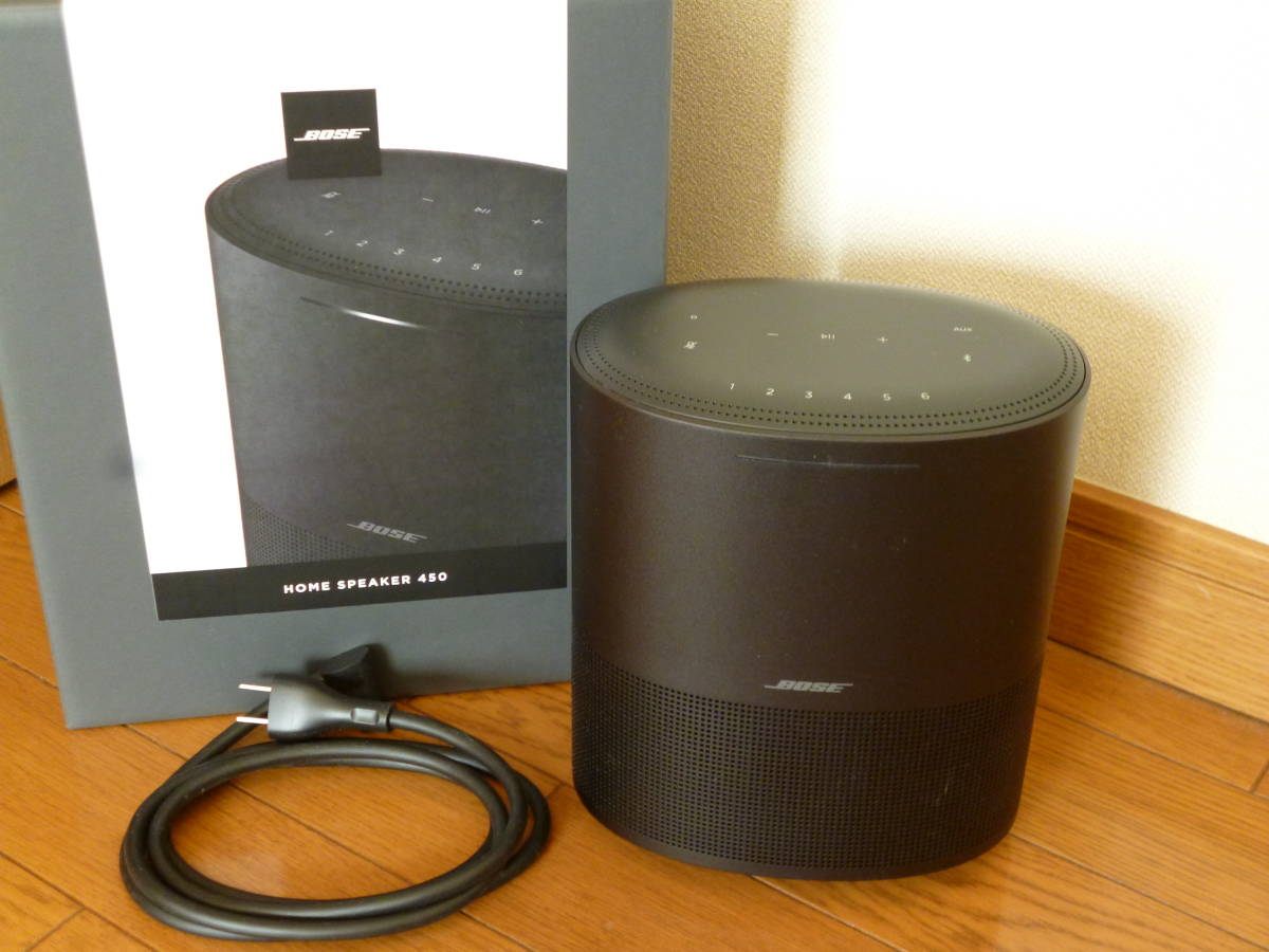 【目立った傷や汚れなし】送料無料 保証有 Bose Home Speaker 450 スマートスピーカー Wi-Fi / Bluetooth / Apple AirPlay 2 対応 ...