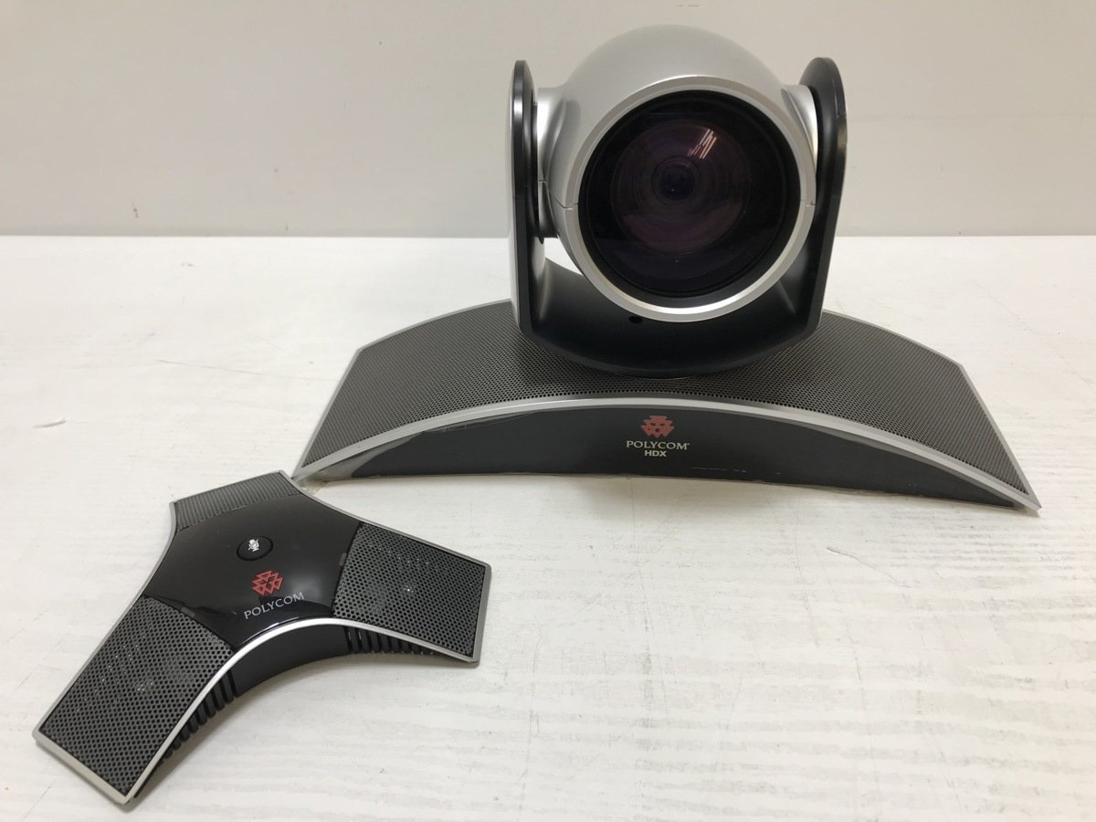 【目立った傷や汚れなし】1円～POLYCOM テレビ会議システム用カメラ EagleEye MPTZ-6 イーグルアイ マイクセット ポリコム ...