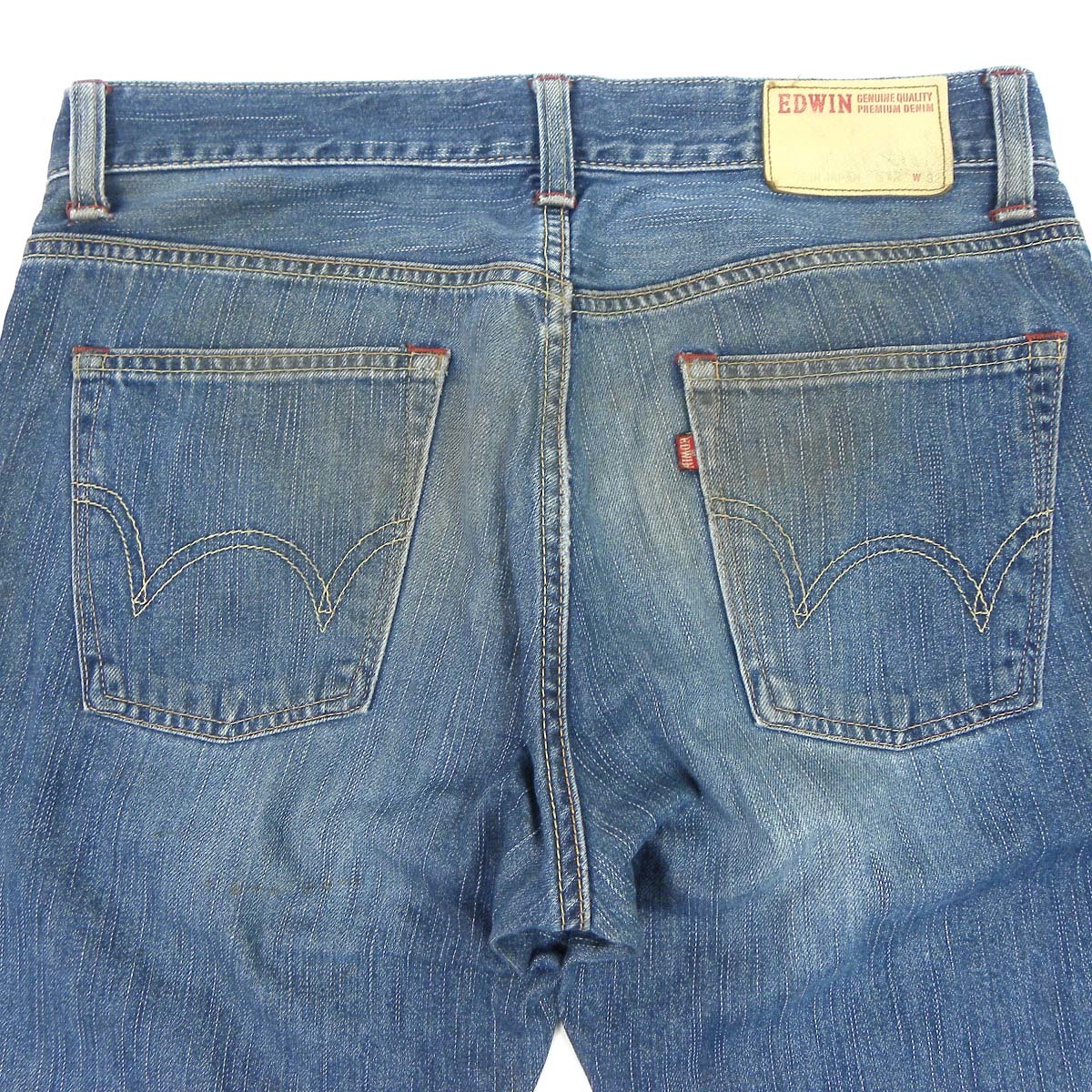 【傷や汚れあり】エドウィン EDWIN 512 ワイドストレートジーンズ デニムパンツ W32 日本製 m0119-13の落札情報詳細 - ヤフオク落札価格検索 オークフリー