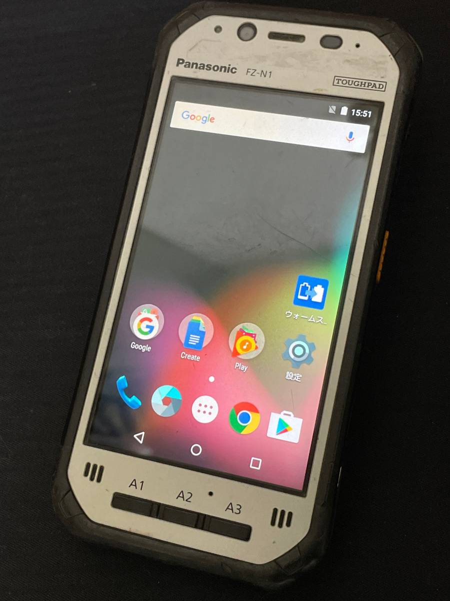 【やや傷や汚れあり】【動作品♪】Panasonic TOUGHPAD FZ-N1 Panasonic (Android 5.1.1)タブレットの落札情報詳細 - Yahoo!オークション落札 ...