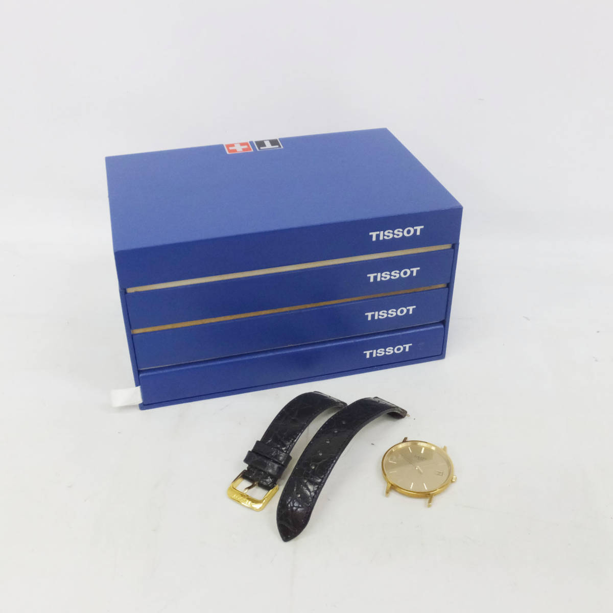 TISSOT ティソ PR100 メンズ クォーツ ピンク文字盤 P660 760 の落札情報詳細| ヤフオク落札価格情報 オークフリー