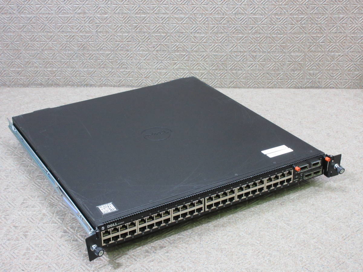 【傷や汚れあり】DELL / PowerSwitch N4000 Series / Networking N4064 / 10GbE L3 ...